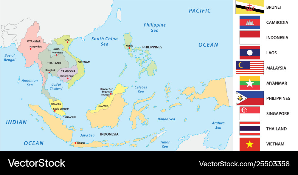 Asean Members Vector Images (over 180)