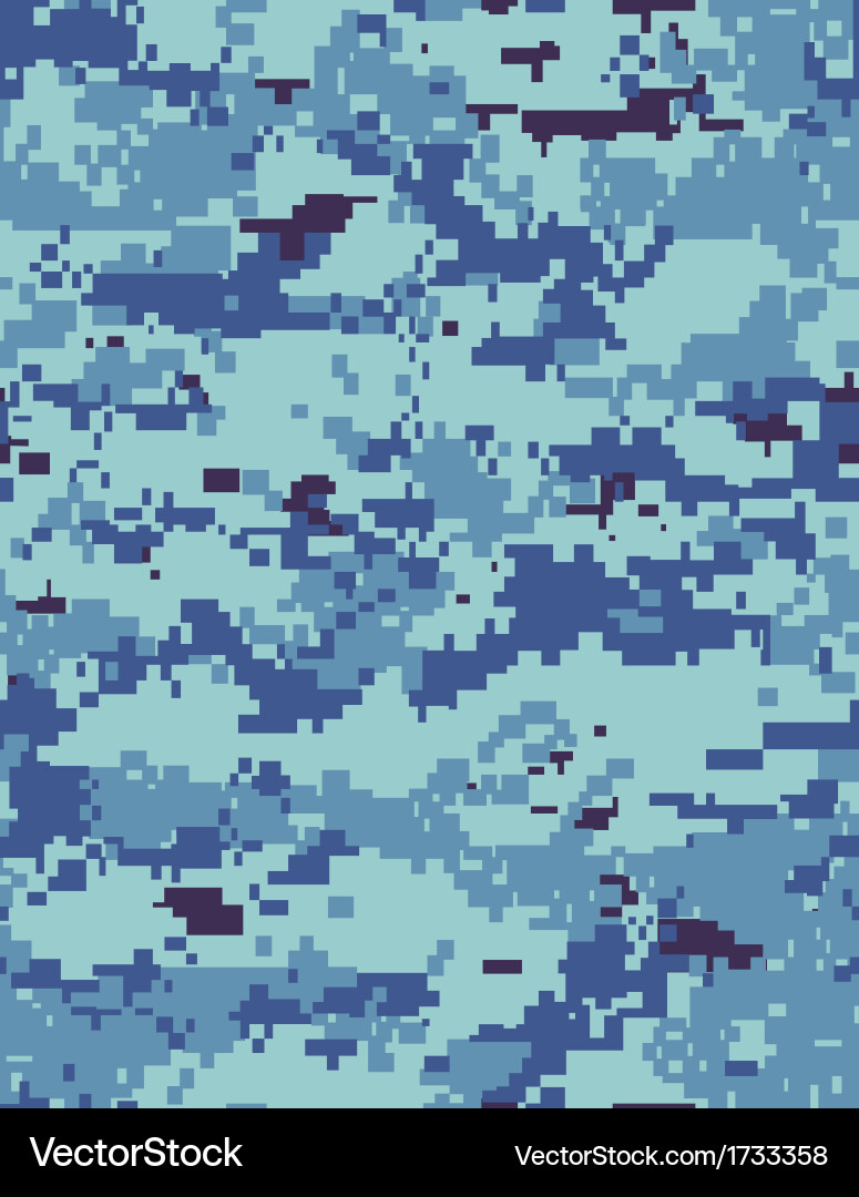 Ocean camo tileable Royalty Free Vector Image - VectorStock