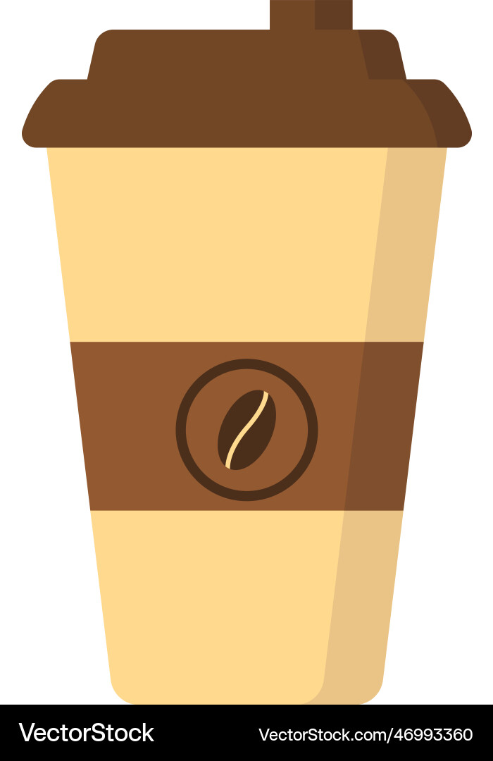 Kaffee-Symbol Clipart Design Vorlage Lizenzfreier Vektor