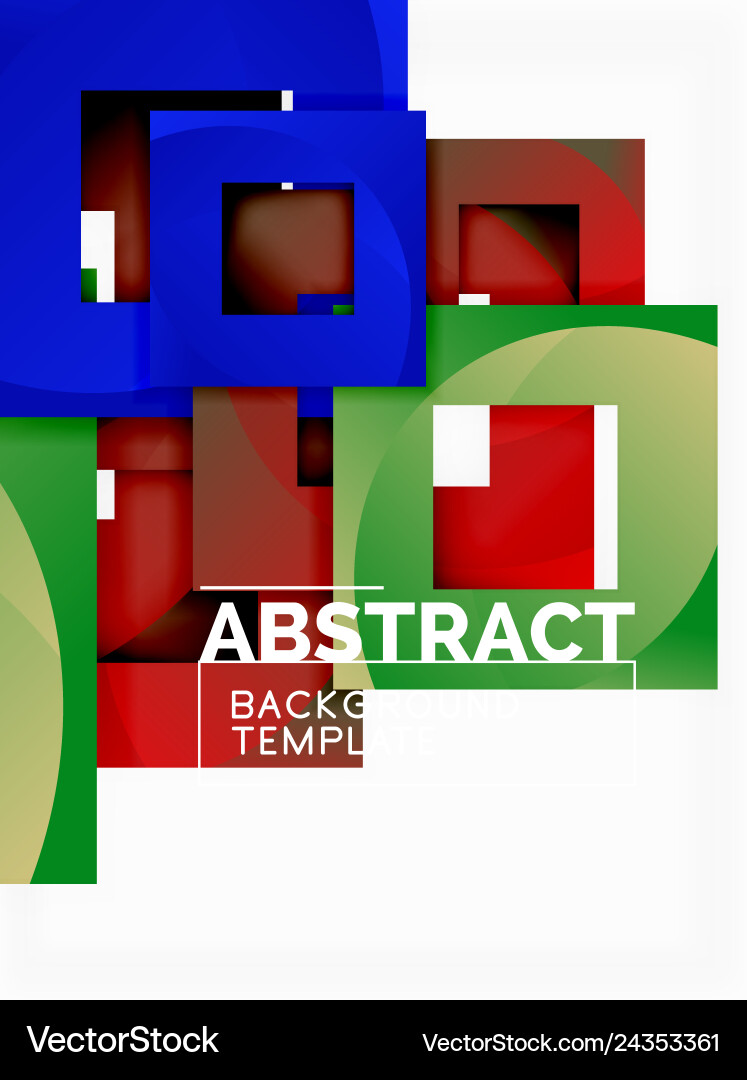 Modern geometric abstract background Royalty Free Vector