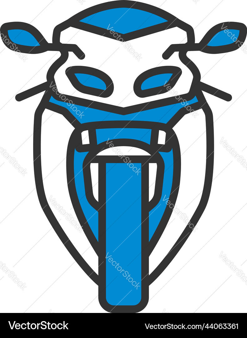 Motorcycle icon Royalty Free Vector Image - VectorStock
