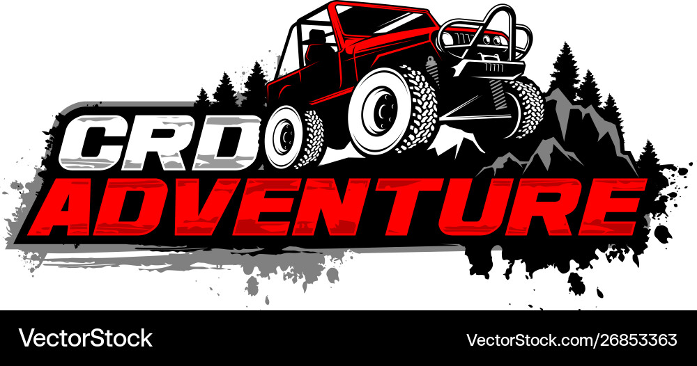 Offroad logo Royalty Free Vector Image - VectorStock