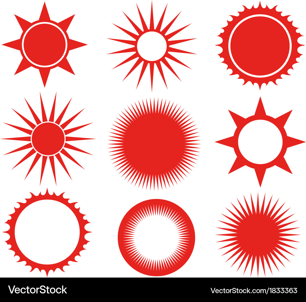 Sun Royalty Free Vector Image - VectorStock