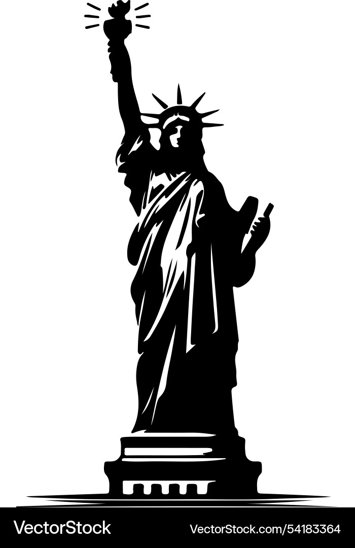 Statue of liberty Royalty Free Vector Image - VectorStock