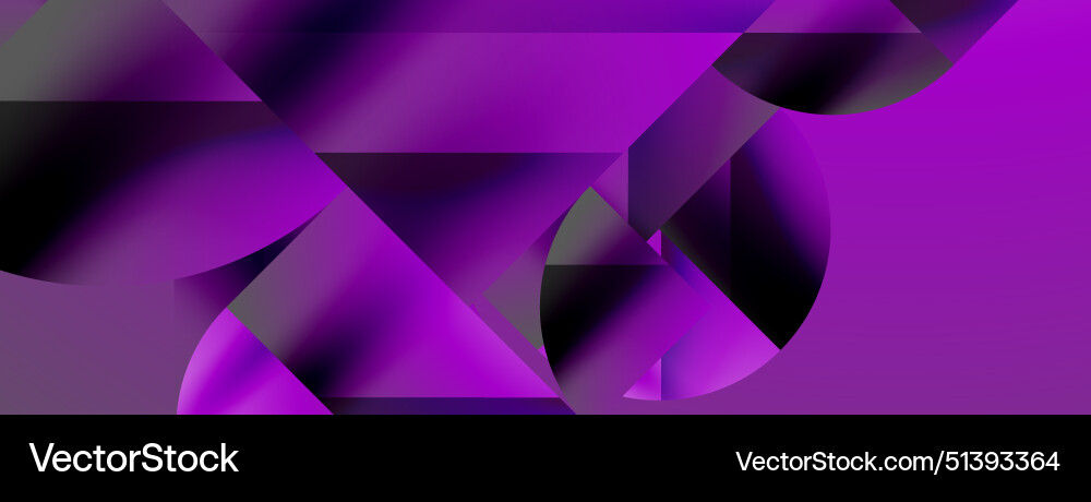 Triangles lines and round shapes - dynamic Vector Image