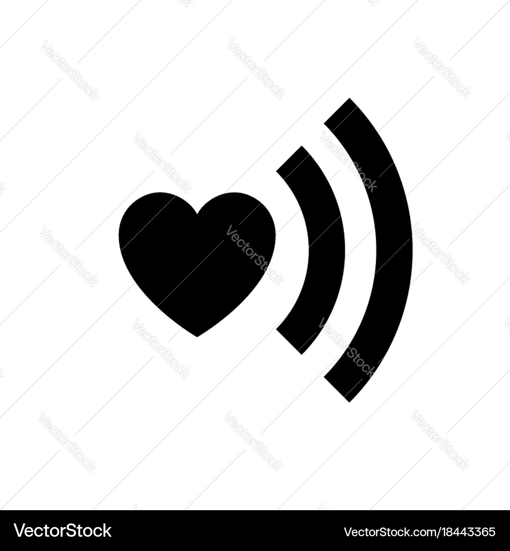 Romantic love symbol Royalty Free Vector Image