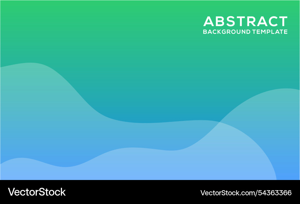 New abstract landing page template Royalty Free Vector Image