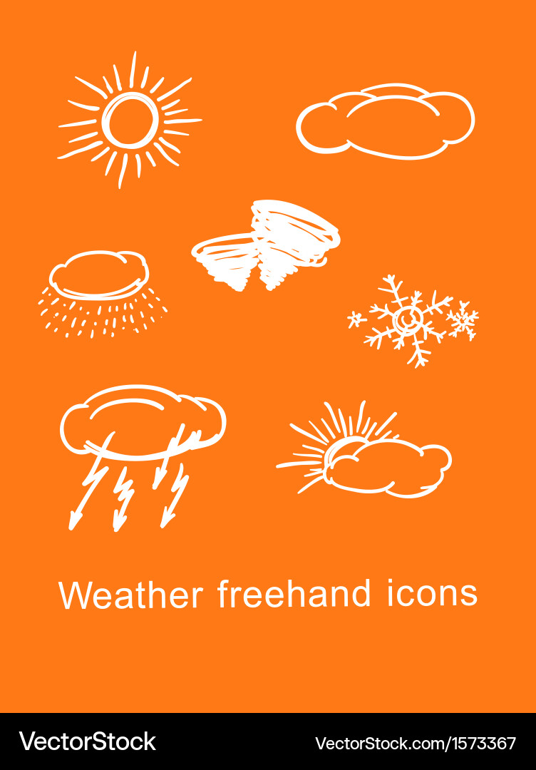 Weather Royalty Free Vector Image - VectorStock