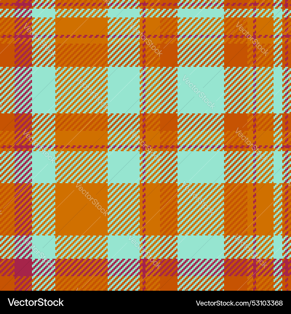 Background plaid of check textile fabric Vector Image