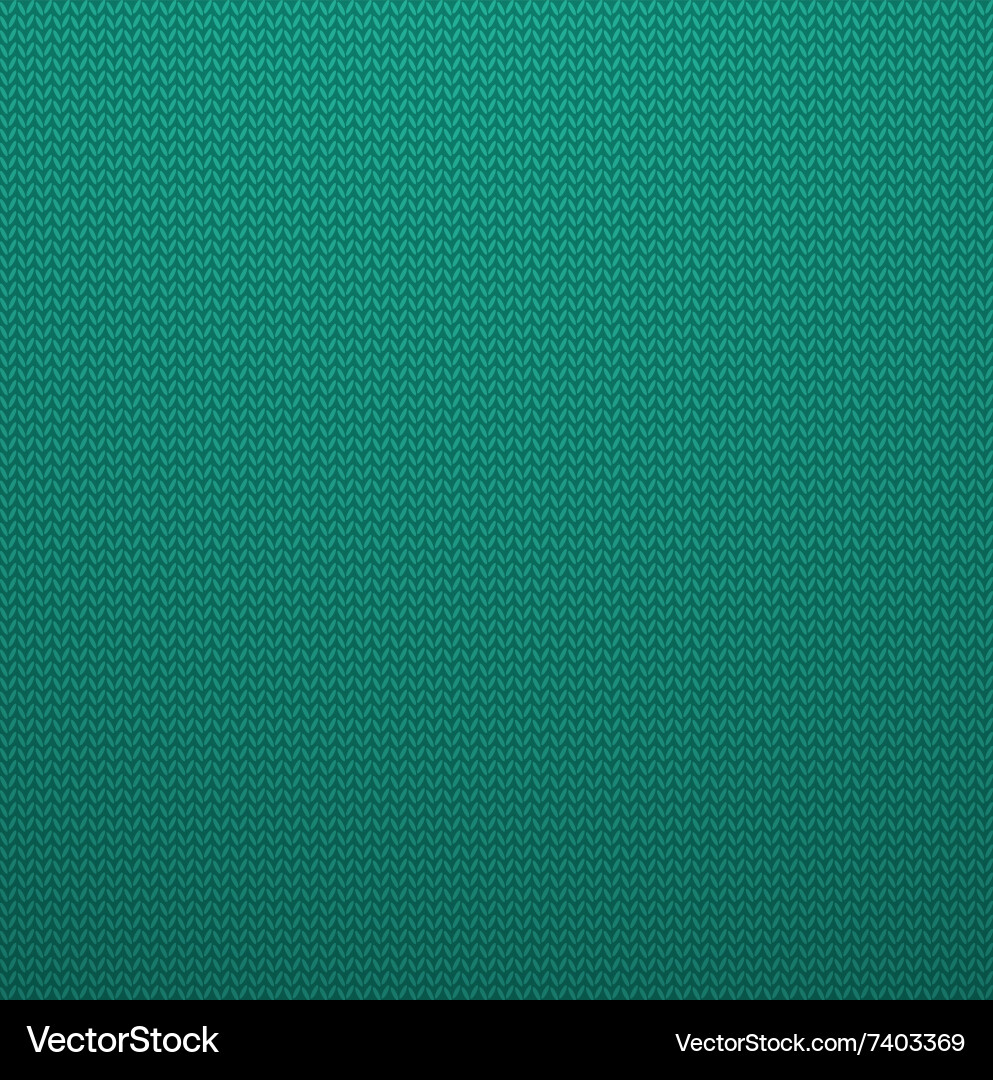 Knitted style mint color seamless pattern Vector Image