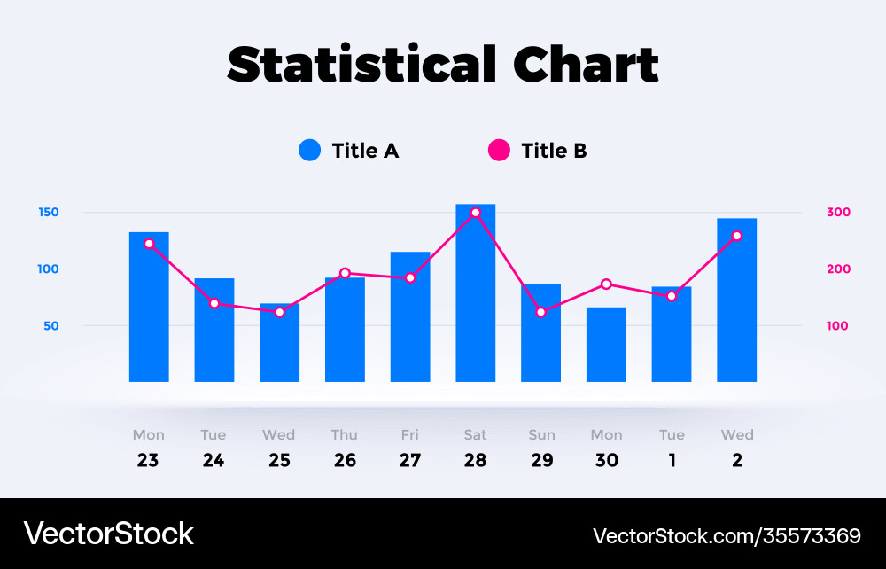 Neumorphic chart infographic graph 2 Royalty Free Vector