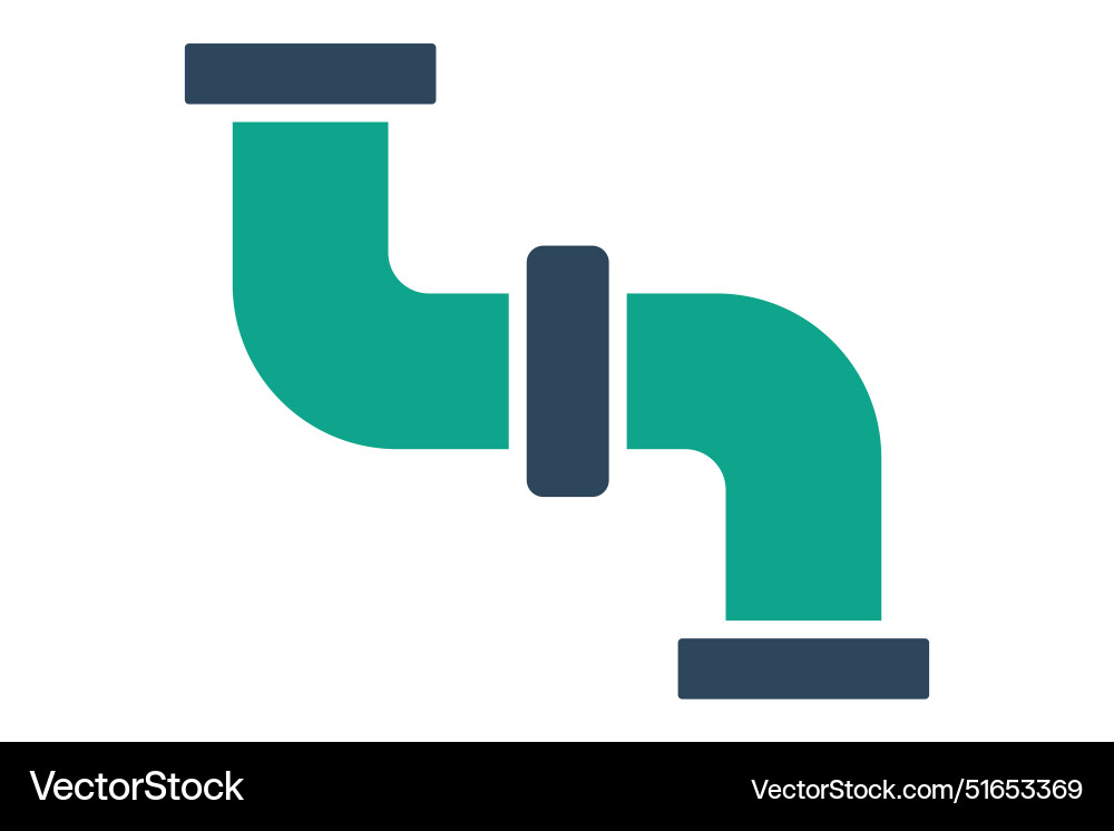 Water pipe icon related Royalty Free Vector Image