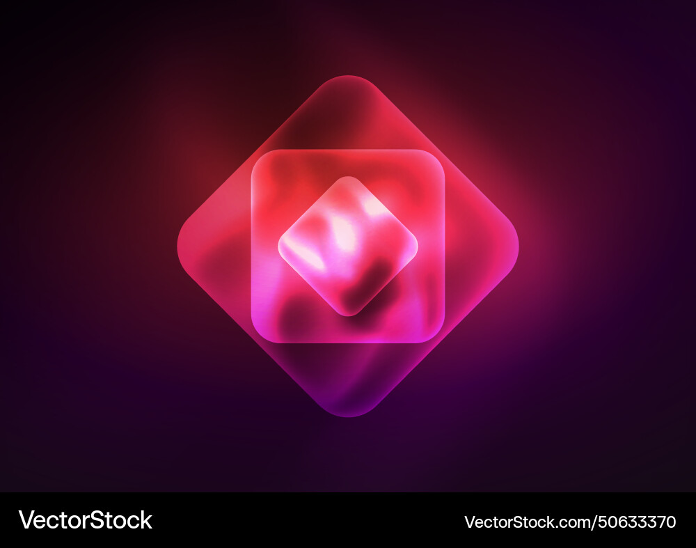 Trendy square blurred color abstract background Vector Image