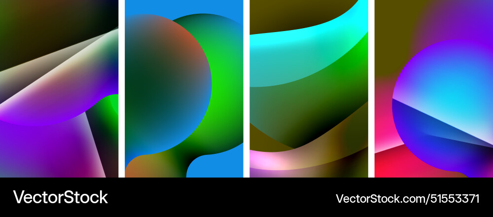Abstract colors abstract backgrounds for Vector Image