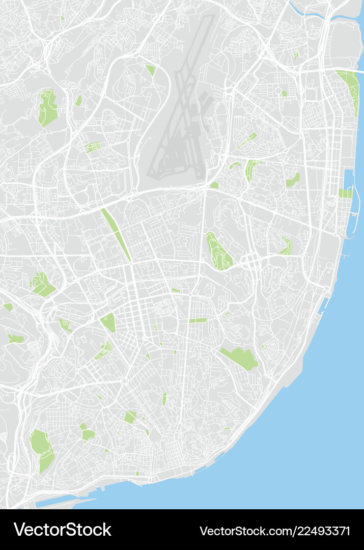 City Map Lisbon Vector Images (over 200)