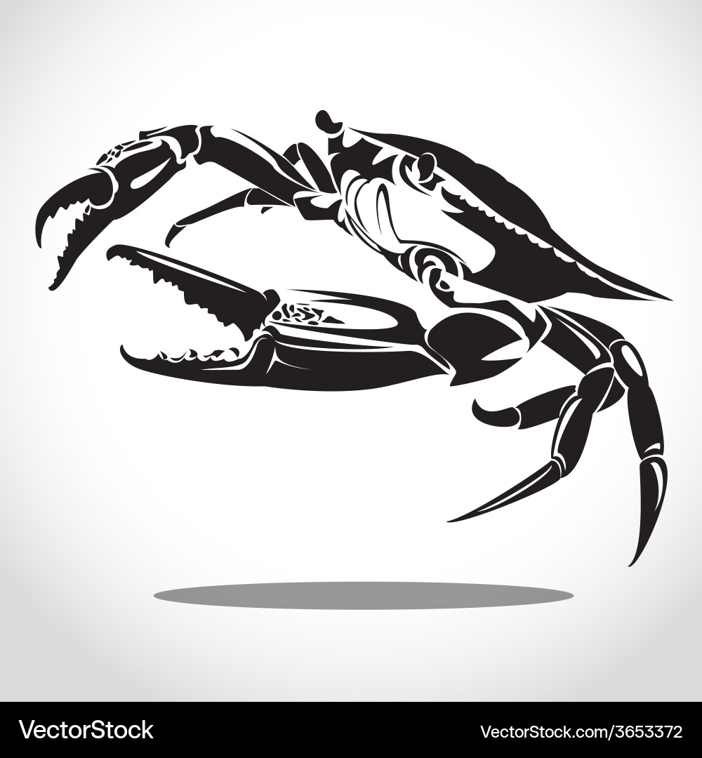 Crab 2 Royalty Free Vector Image - VectorStock