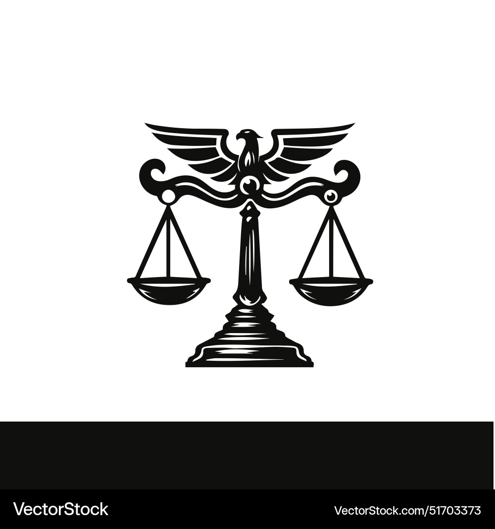 Legal logo Royalty Free Vector Image - VectorStock