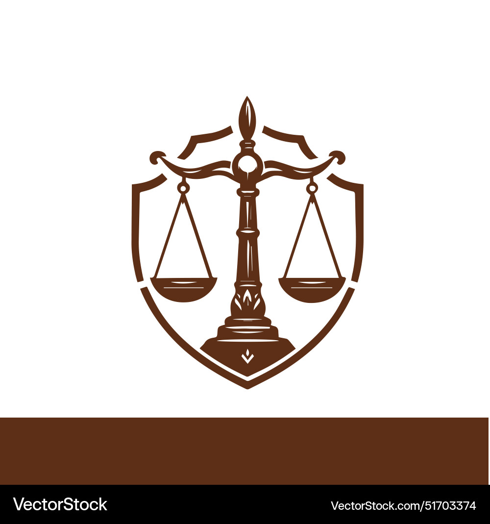 Legal logo Royalty Free Vector Image - VectorStock