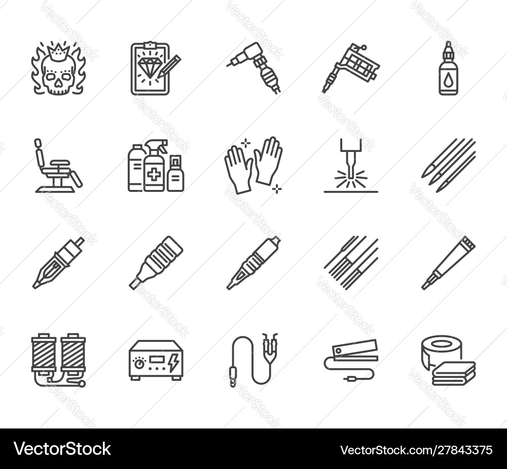 Piercing studio Vector Images & Graphics for Commercial Use | VectorStock