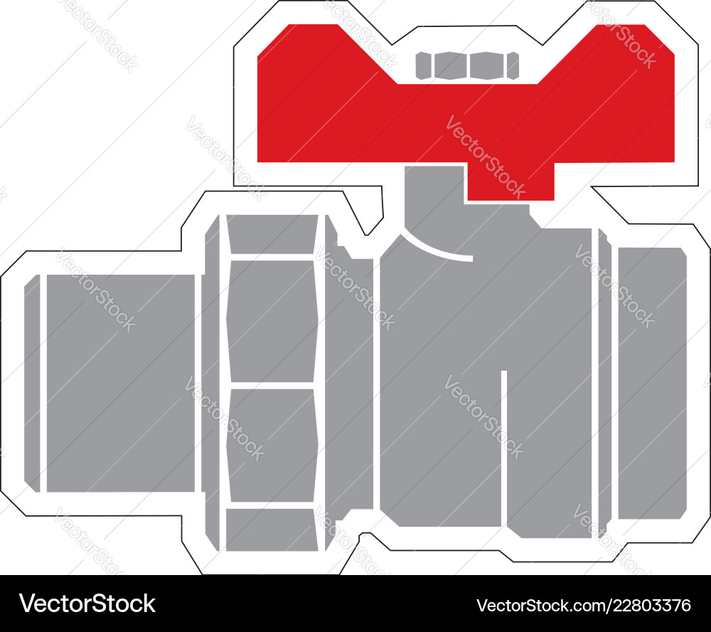 Water tap Royalty Free Vector Image - VectorStock