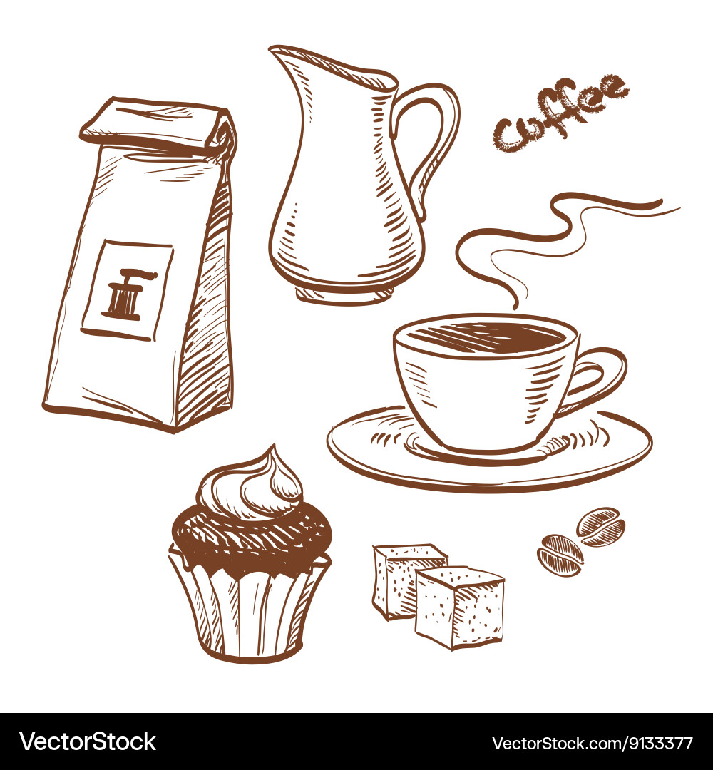 Coffee Royalty Free Vector Image - VectorStock