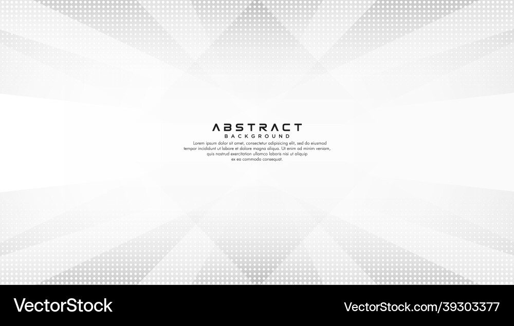 Modern White Polygon Background Royalty Free Vector Image