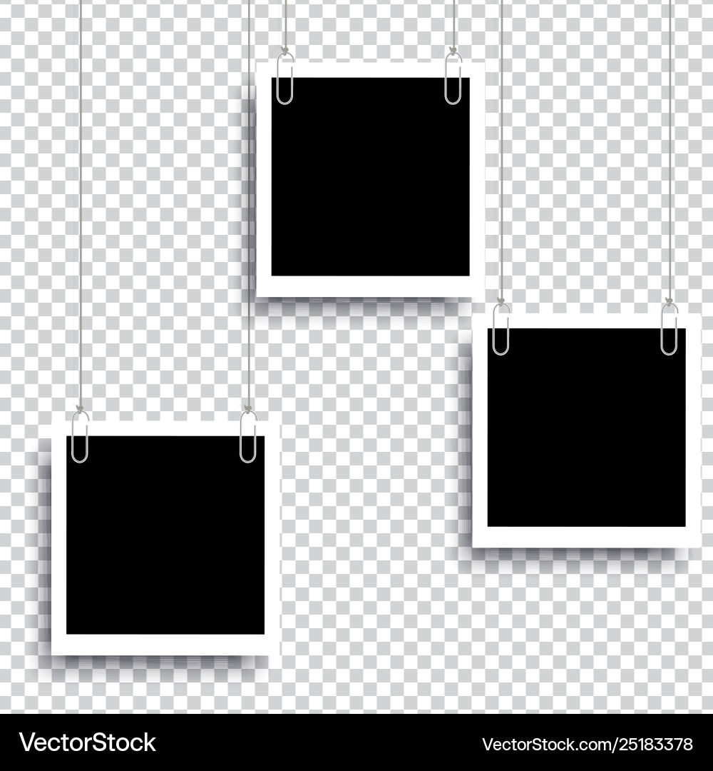 Photo frame Royalty Free Vector Image - VectorStock