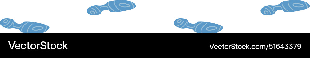 Abstract blue bacteria amoeba shapes Royalty Free Vector