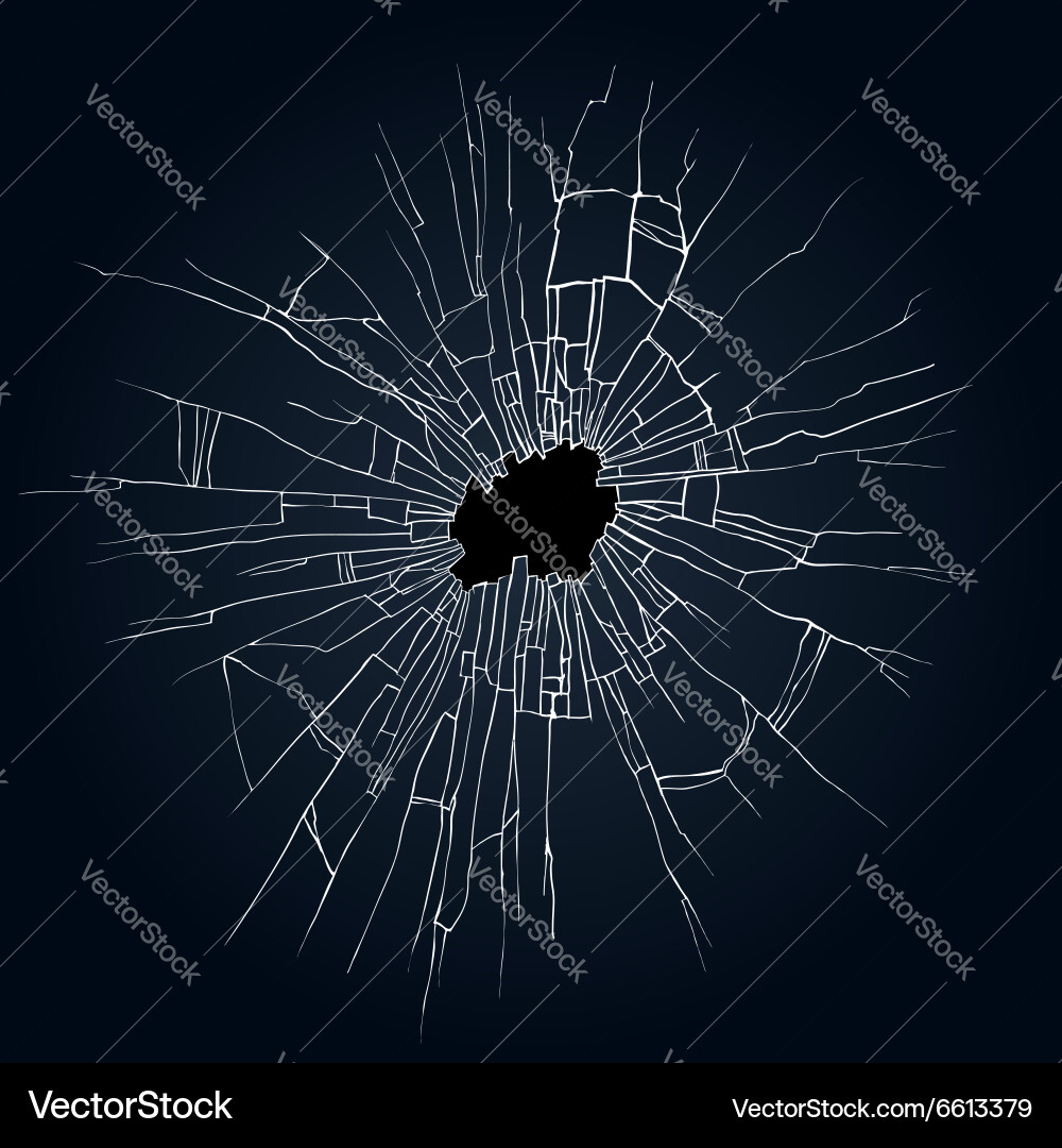 Broken Glass Texture Vector
