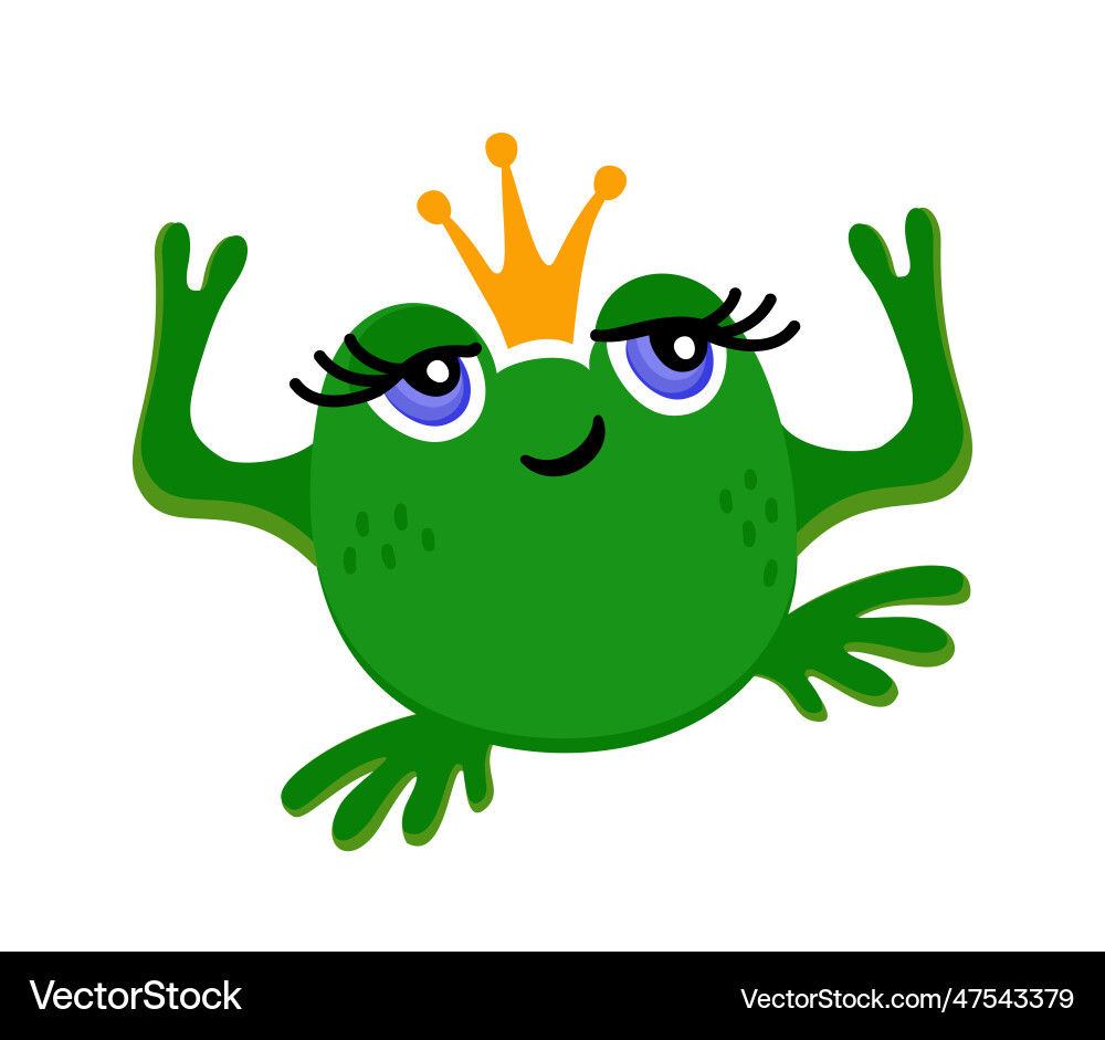 Frog4 Royalty Free Vector Image - VectorStock