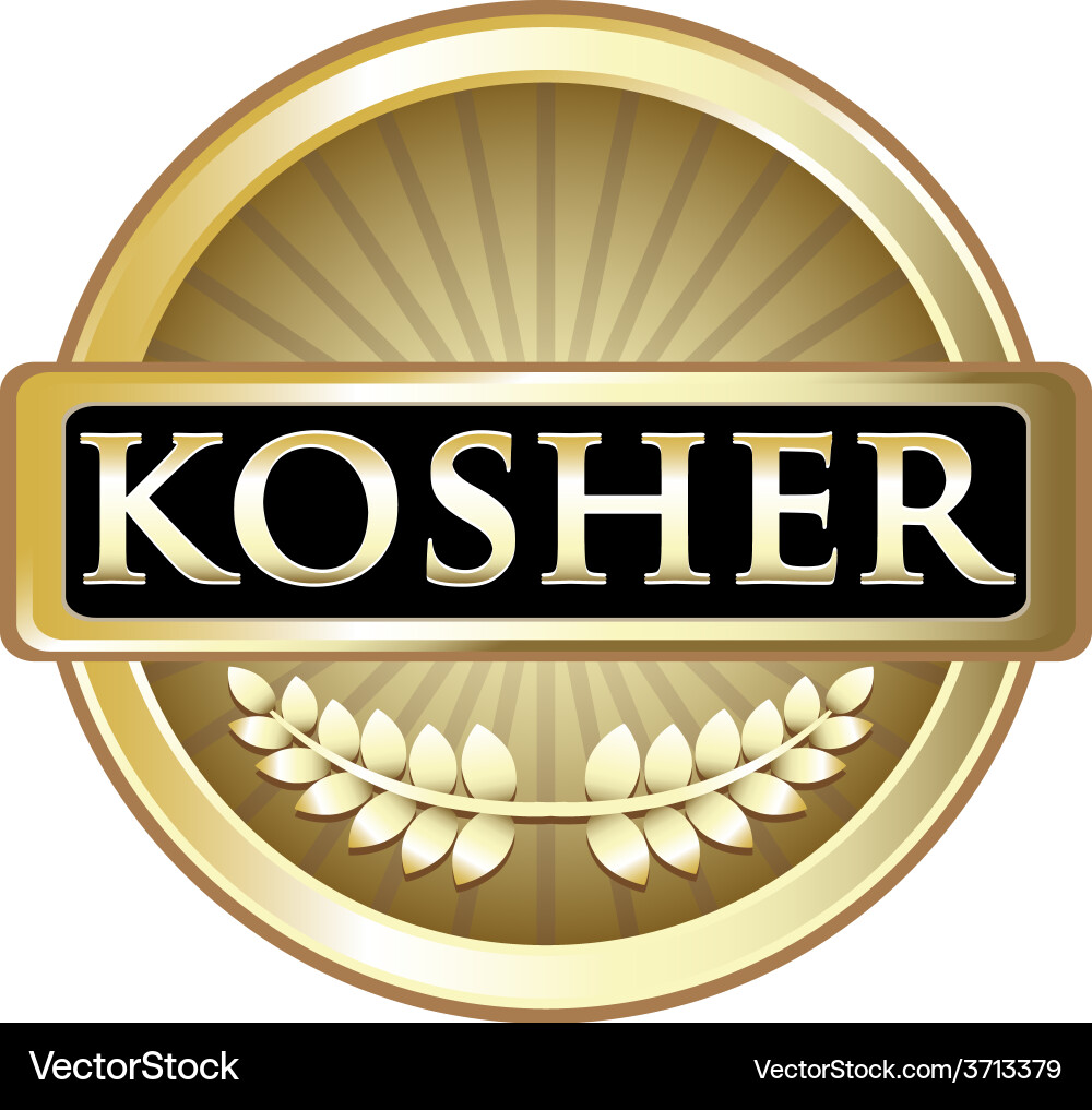 Kosher Royalty Free Vector Image - VectorStock