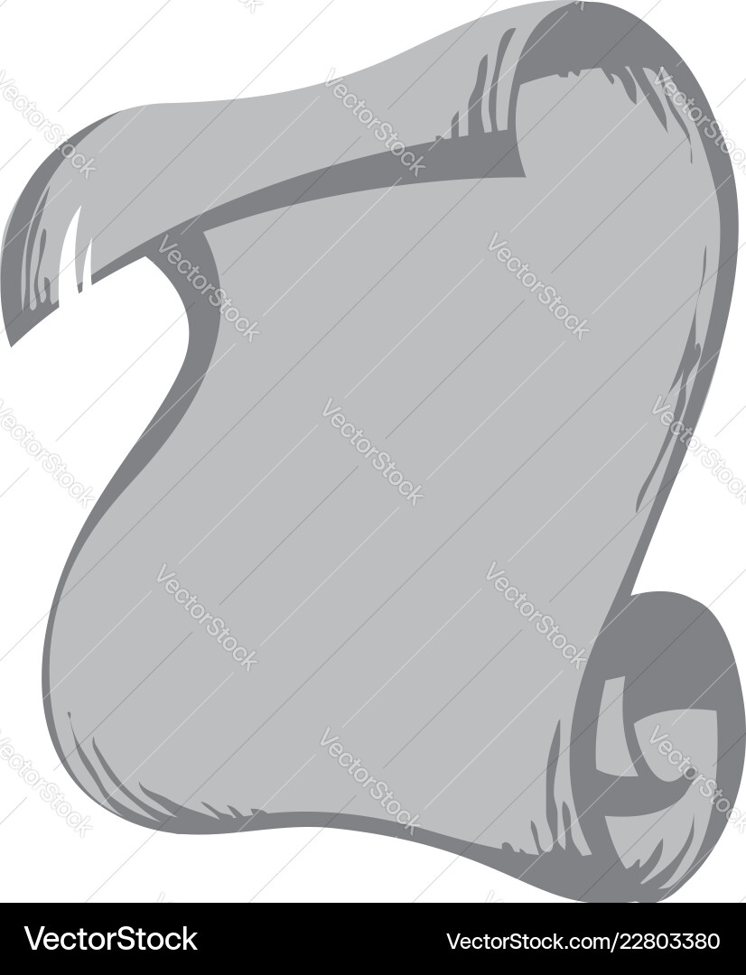 Scroll of parchment Royalty Free Vector Image - VectorStock
