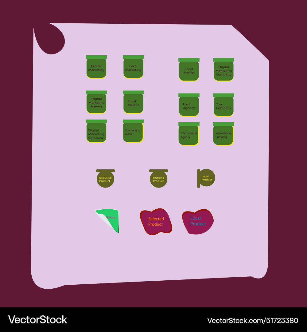 Tag set 2 Royalty Free Vector Image - VectorStock