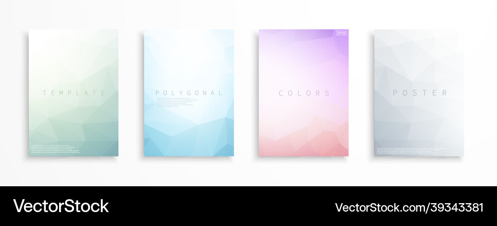 Collection of bright colorful abstract Royalty Free Vector