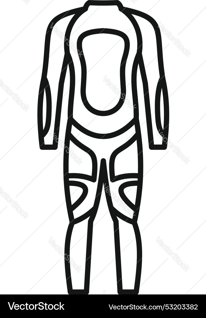 Full body diving suit for professional diver Vector Image