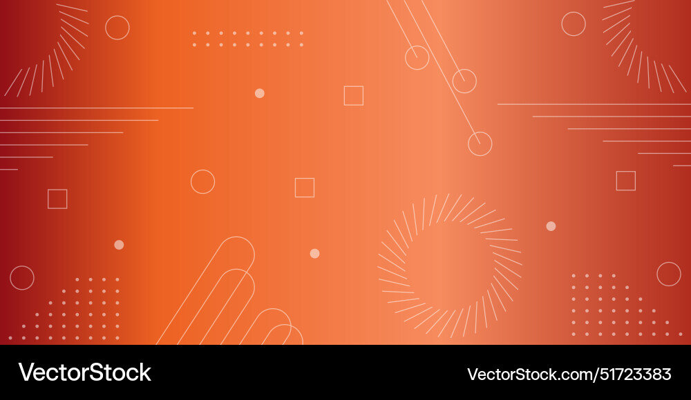 Abstract geometric shape gradient background Vector Image