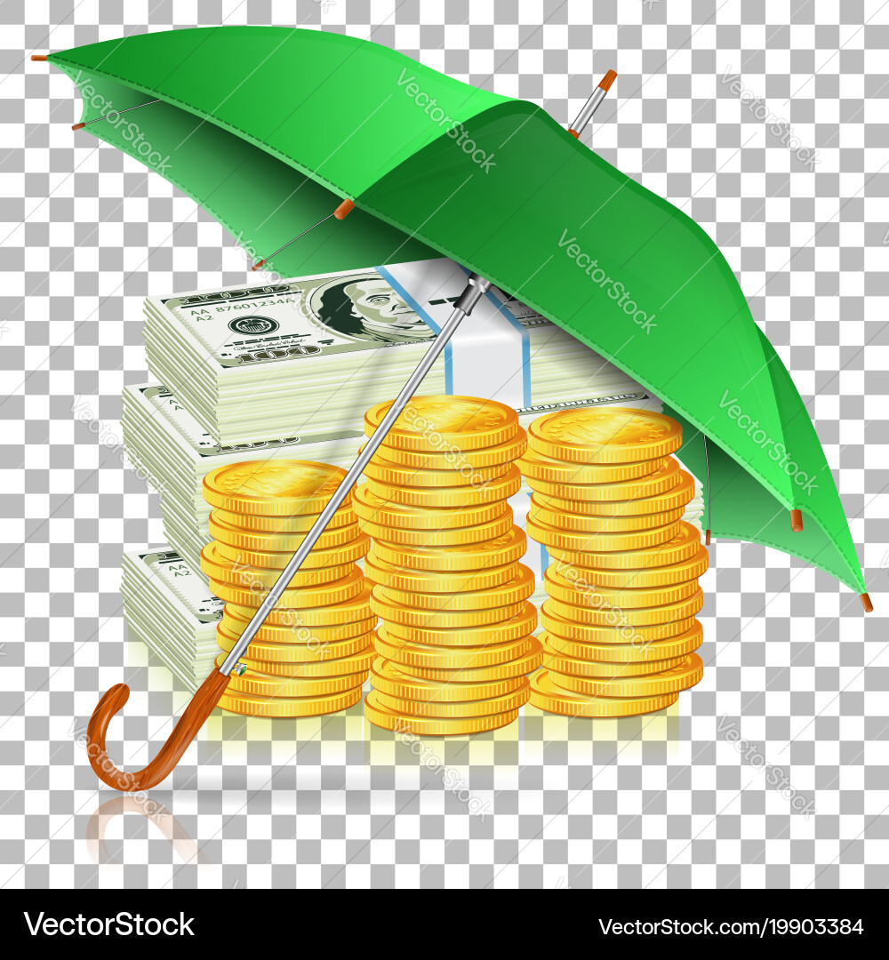 Monetary stability concept Royalty Free Vector Image