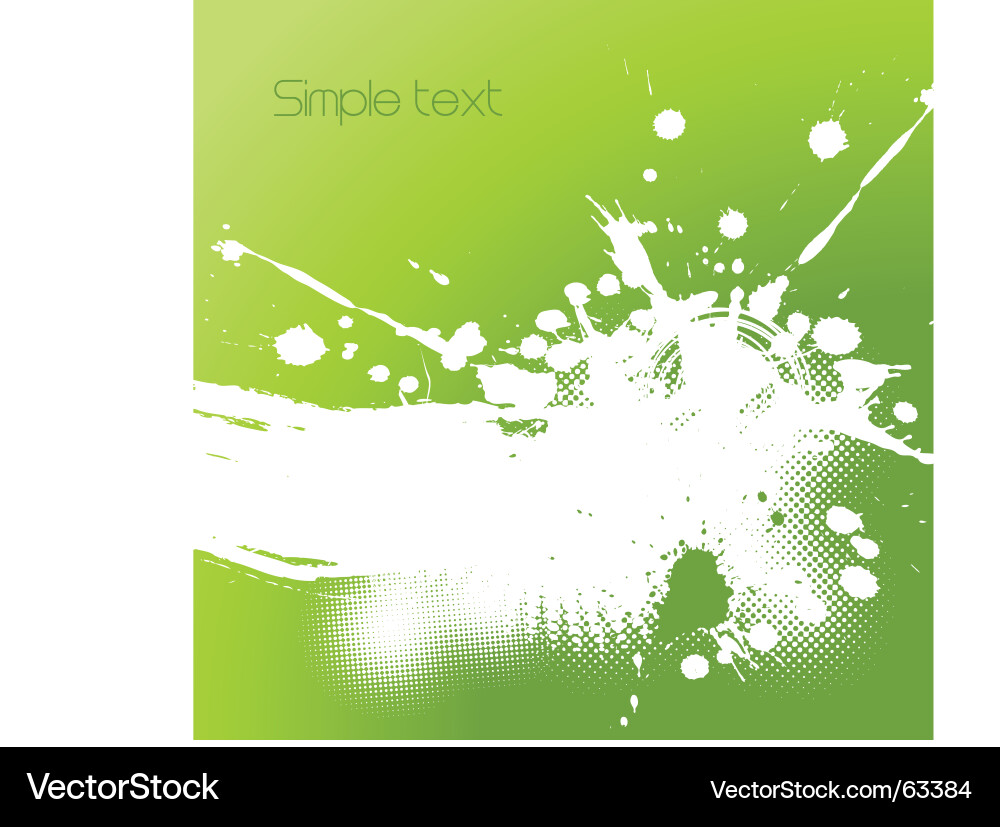 Splatter Grunge Effect Royalty Free Vector Image