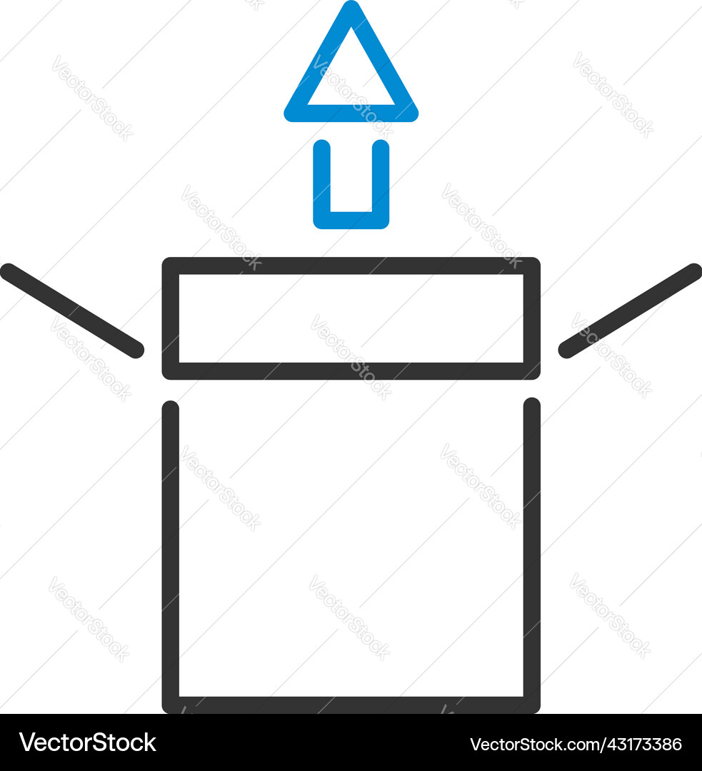 Product release icon Royalty Free Vector Image