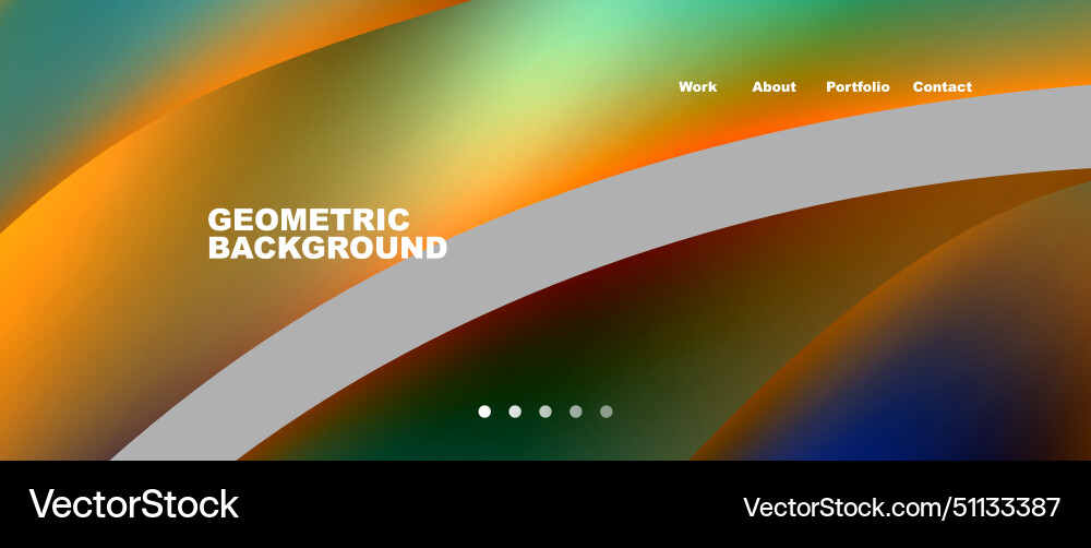 A colorful geometric pattern background perfect Vector Image