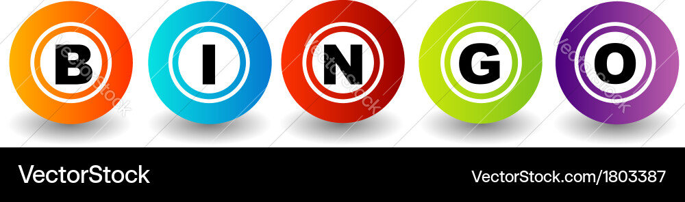 Bingo Game Royalty Free Vector Image - VectorStock