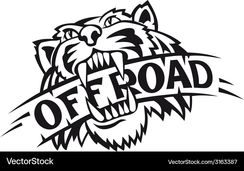 Wild Tiger Royalty Free Vector Image Vectorstock