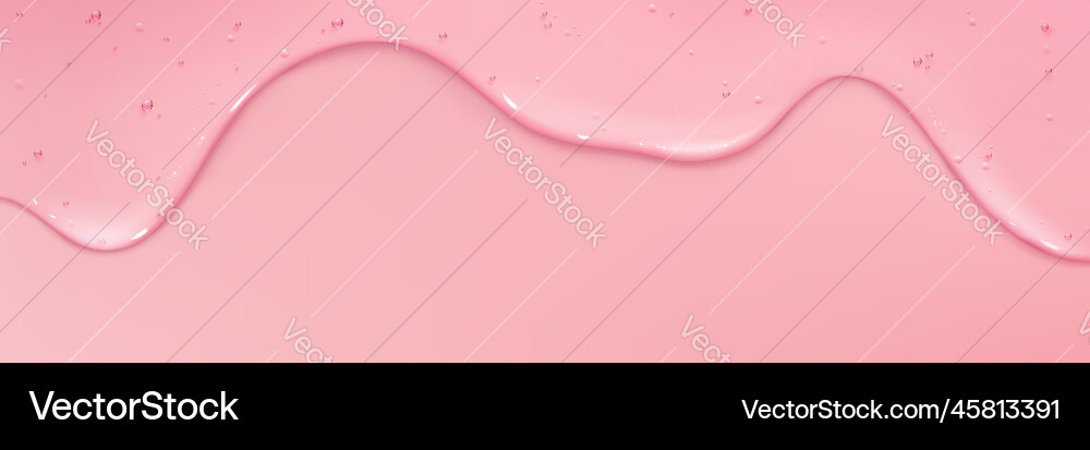 Clear liquid cosmetic gel texture Royalty Free Vector Image