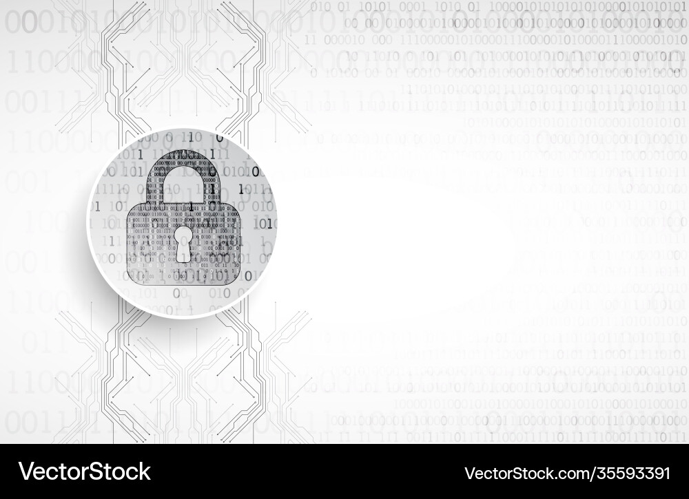 Schutzkonzept Schutzmechanismus System Lizenzfreier Vektor