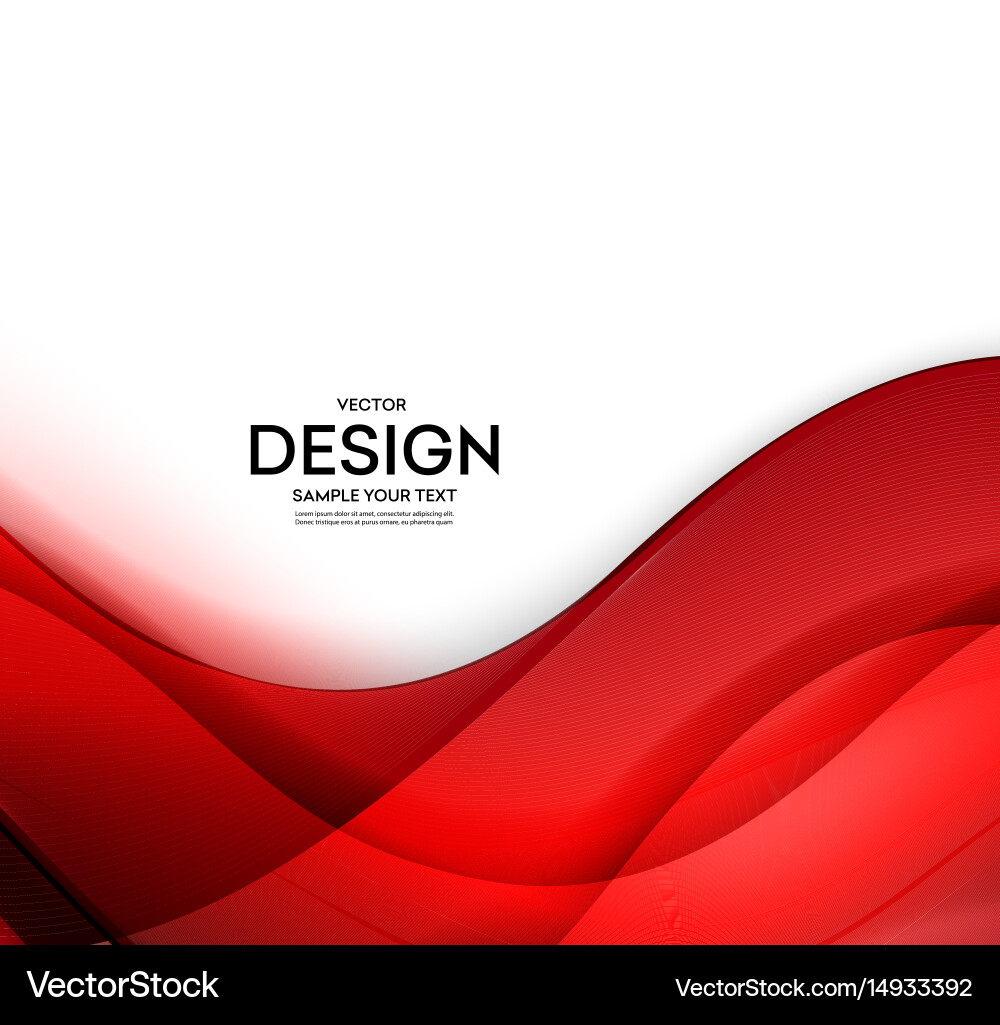Red template abstract background Royalty Free Vector Image