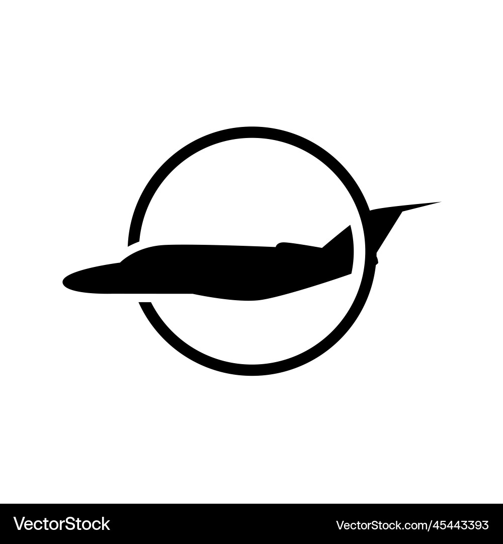 Private jet aircraft vip transportation aviation Vector Image