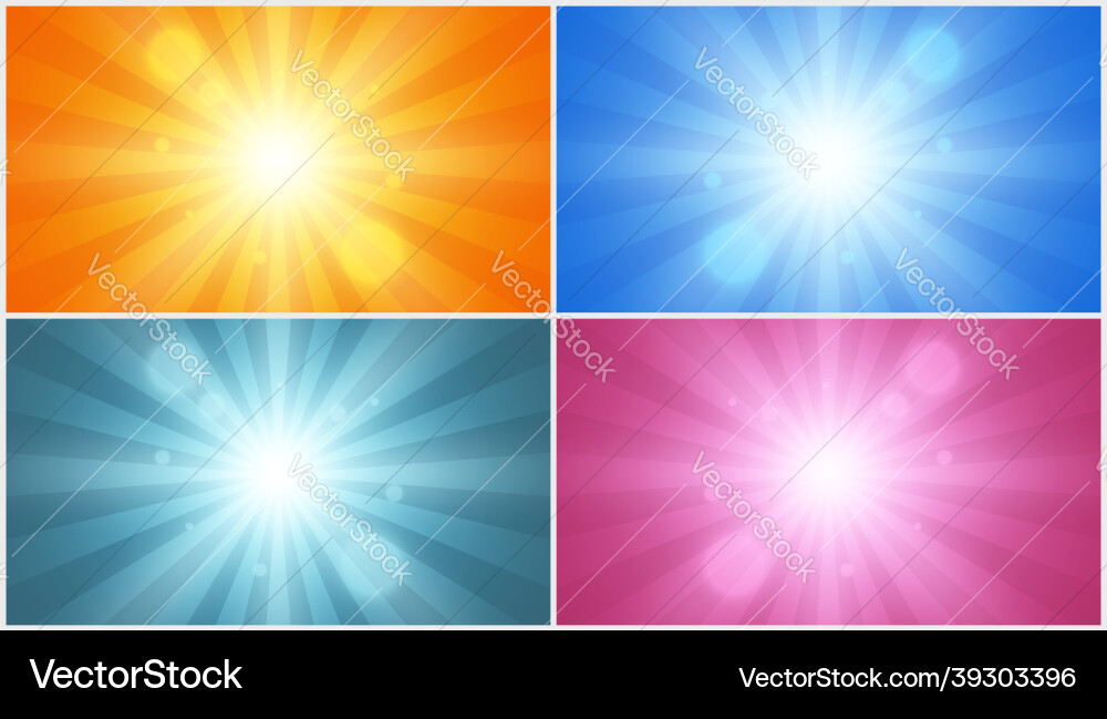 Radial lines explosion effect abstract background Vector Image