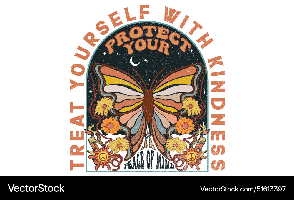 Protect your peace of mind Royalty Free Vector Image