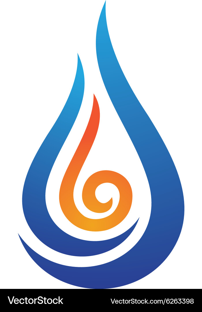 Flame logo Royalty Free Vector Image - VectorStock