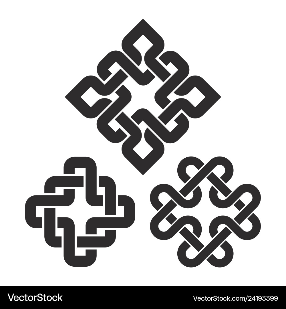 Abstract cross logo Royalty Free Vector Image - VectorStock